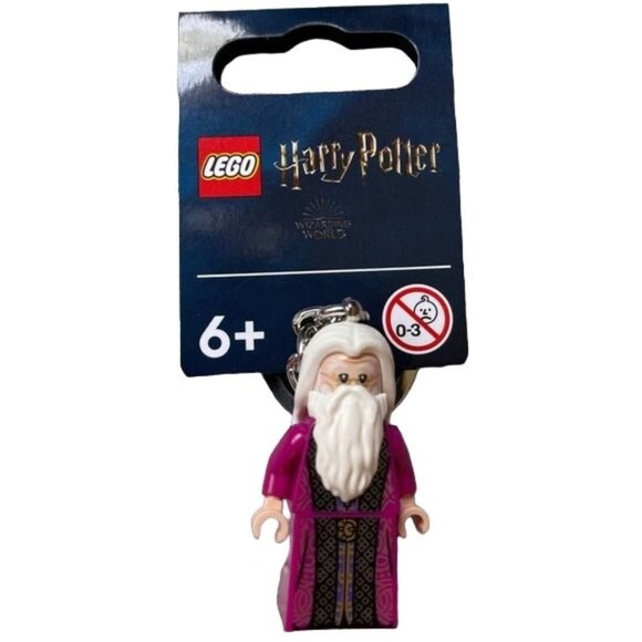 Lego | Toys | Lego Harry Potter Dumbledore Minifigure Keychain New ...